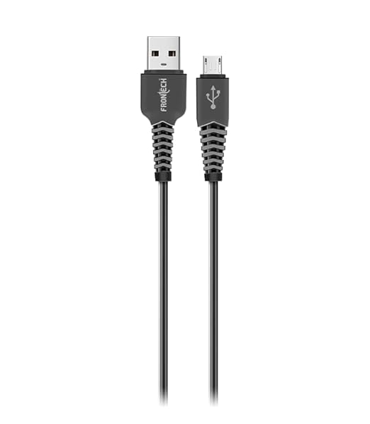Frontech 12W / 2.4A Fast Charging 1M PVC USB to V8 Data Cable for Smar ...