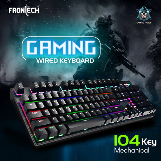 Buy Frontech Wired Mechanical Keyboard | Best Gaming Keyboard ...