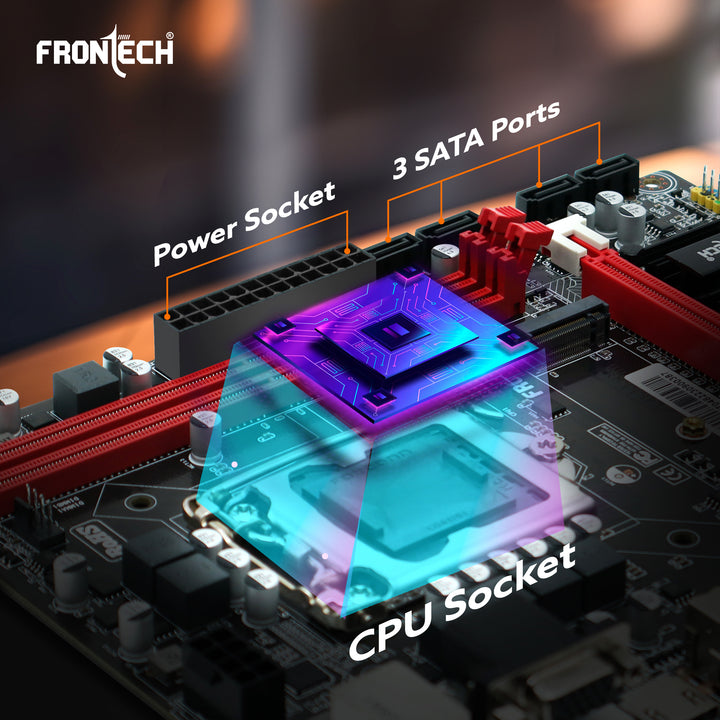 H310 Motherboard | LGA 1151, Supports 8th & 9th Gen CPUs, 2xUSB 3.0, 4 ...