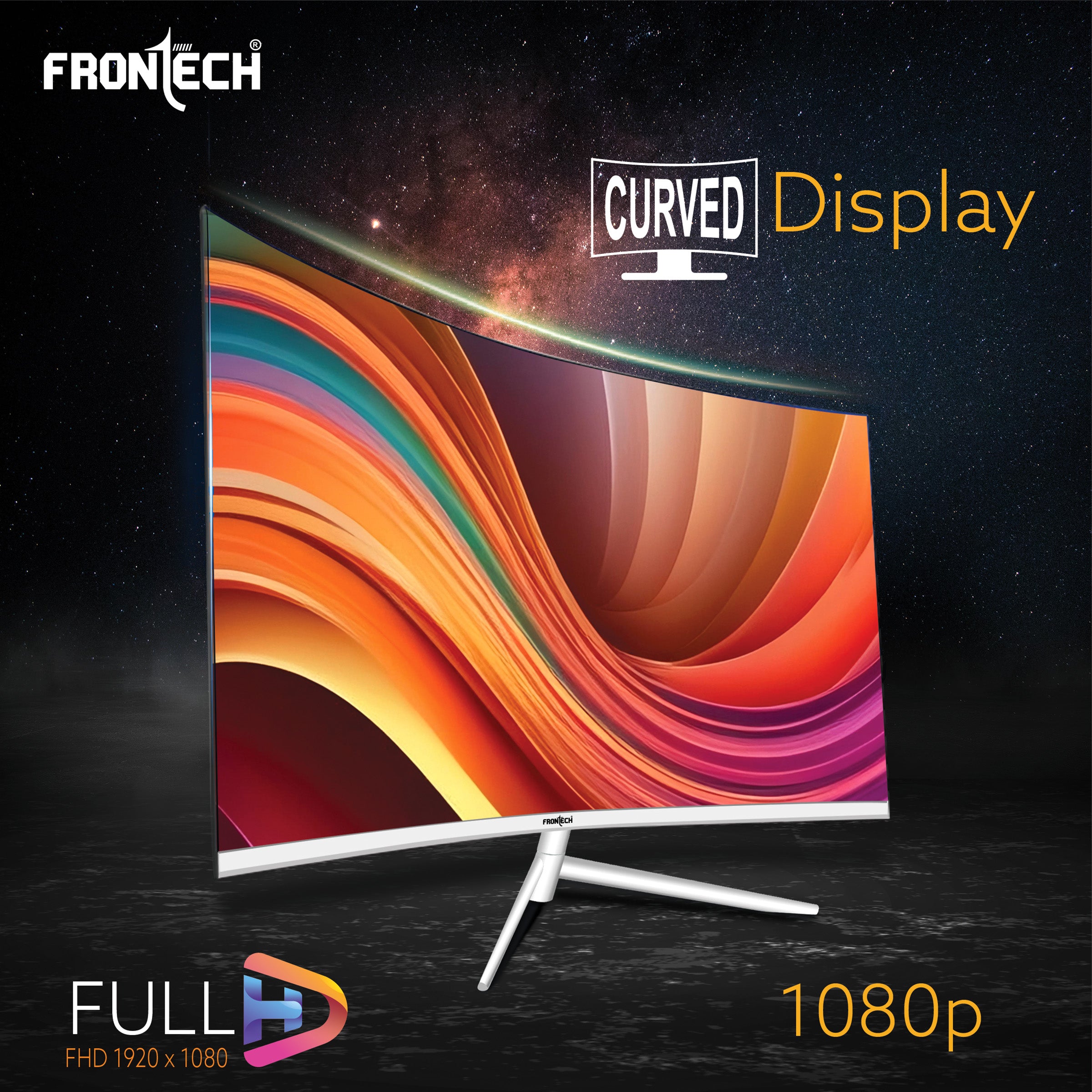 Ultima Series 24 Inch Curved LED Gaming Monitor (MON-0080) – Frontech ...