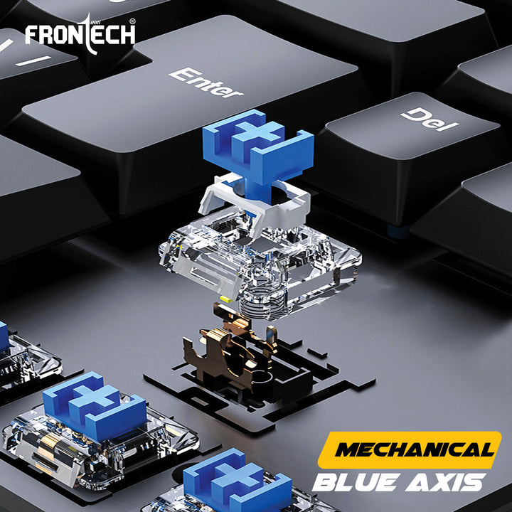 Best Wired Gaming Keyboard RGB Backlight for PC and Laptop – Frontech ...