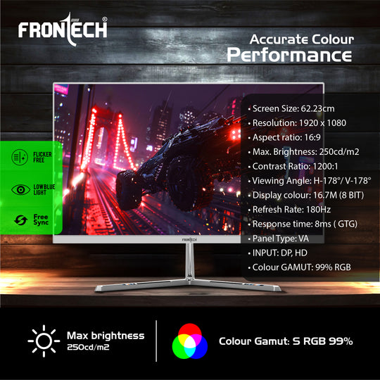 Buy Frontech 24.5 inch Gaming PC Monitor | Full HD - 180Hz – Frontech ...